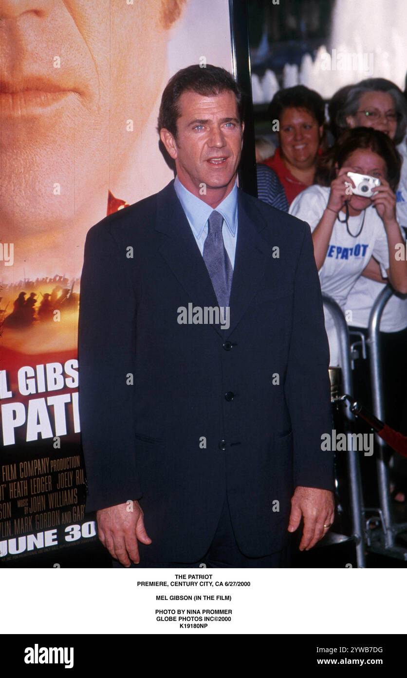 Mel gibson 2000 hi-res stock photography and images - Alamy