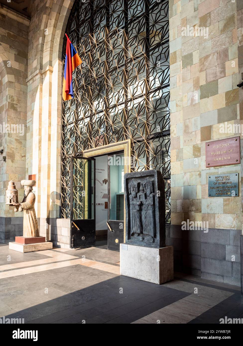 Yerevan, Armenia - December 1, 2024: entrance to History Museum of ...