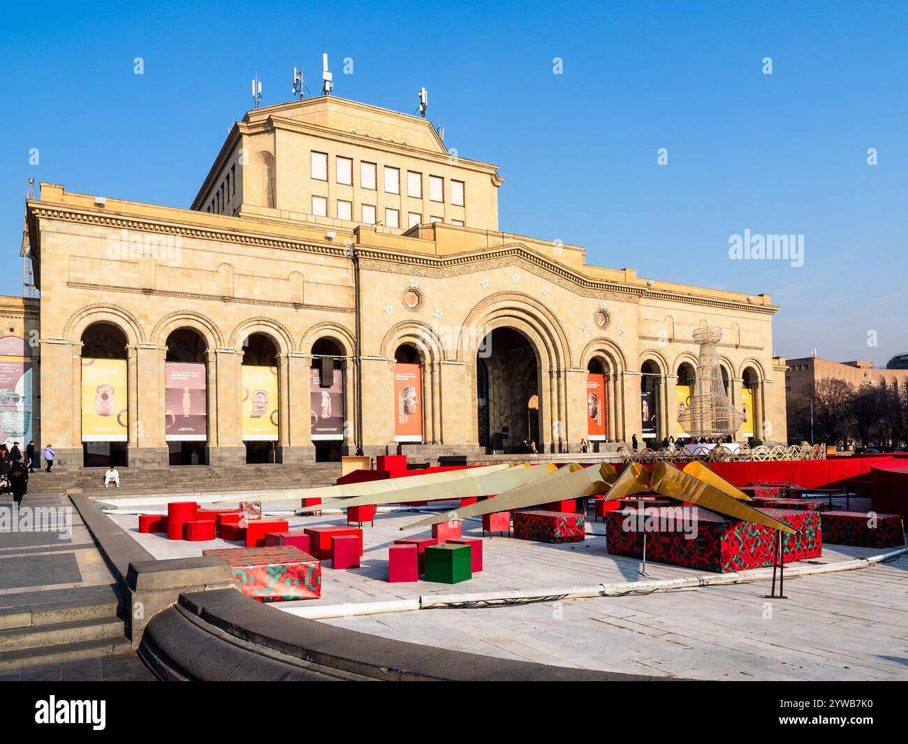 Yerevan, Armenia - December 1, 2024: building of History Museum of ...