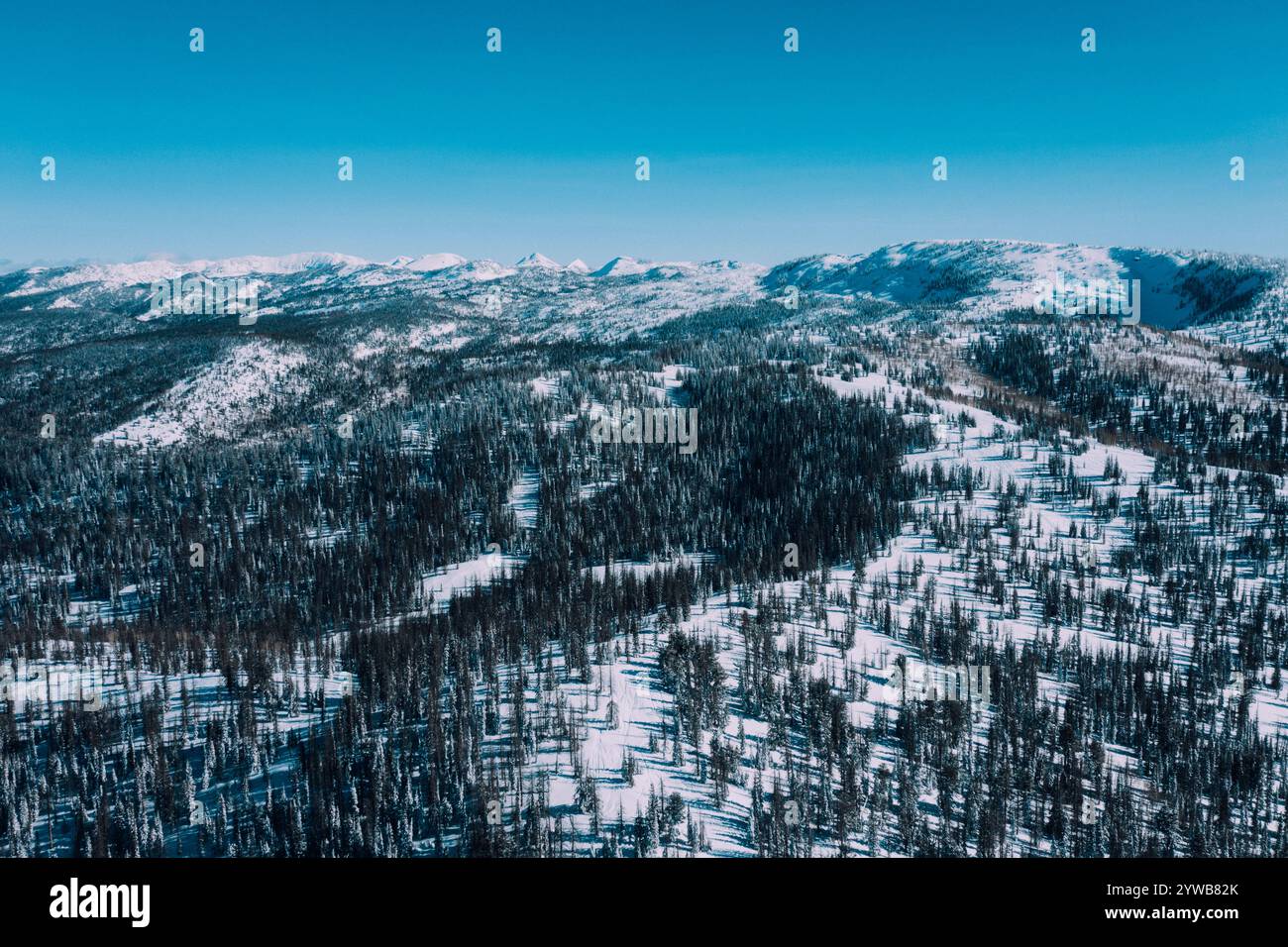 Utah Winter Landscape Stock Photo - Alamy