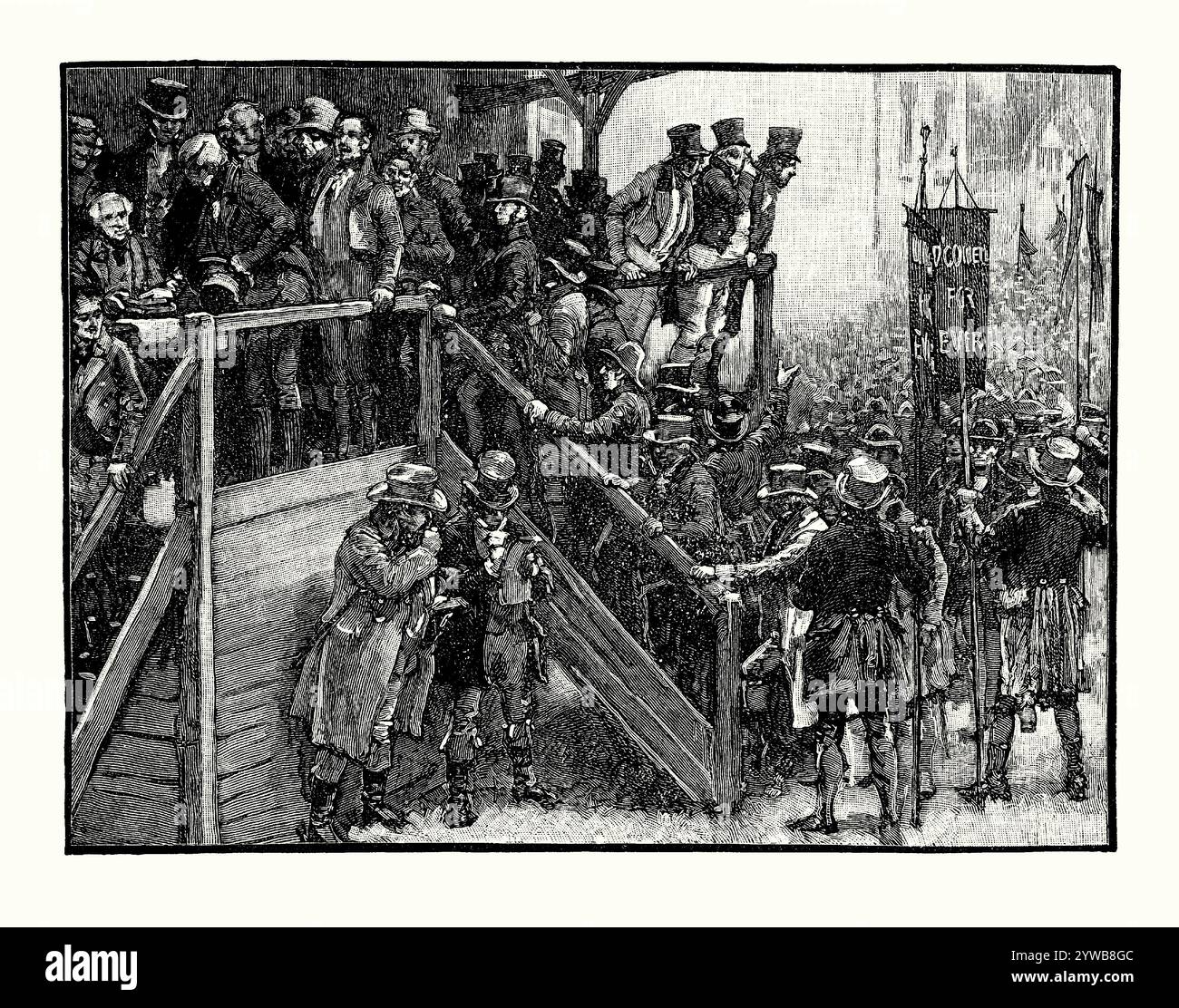 Daniel oconnell was a member hi-res stock photography and images - Alamy