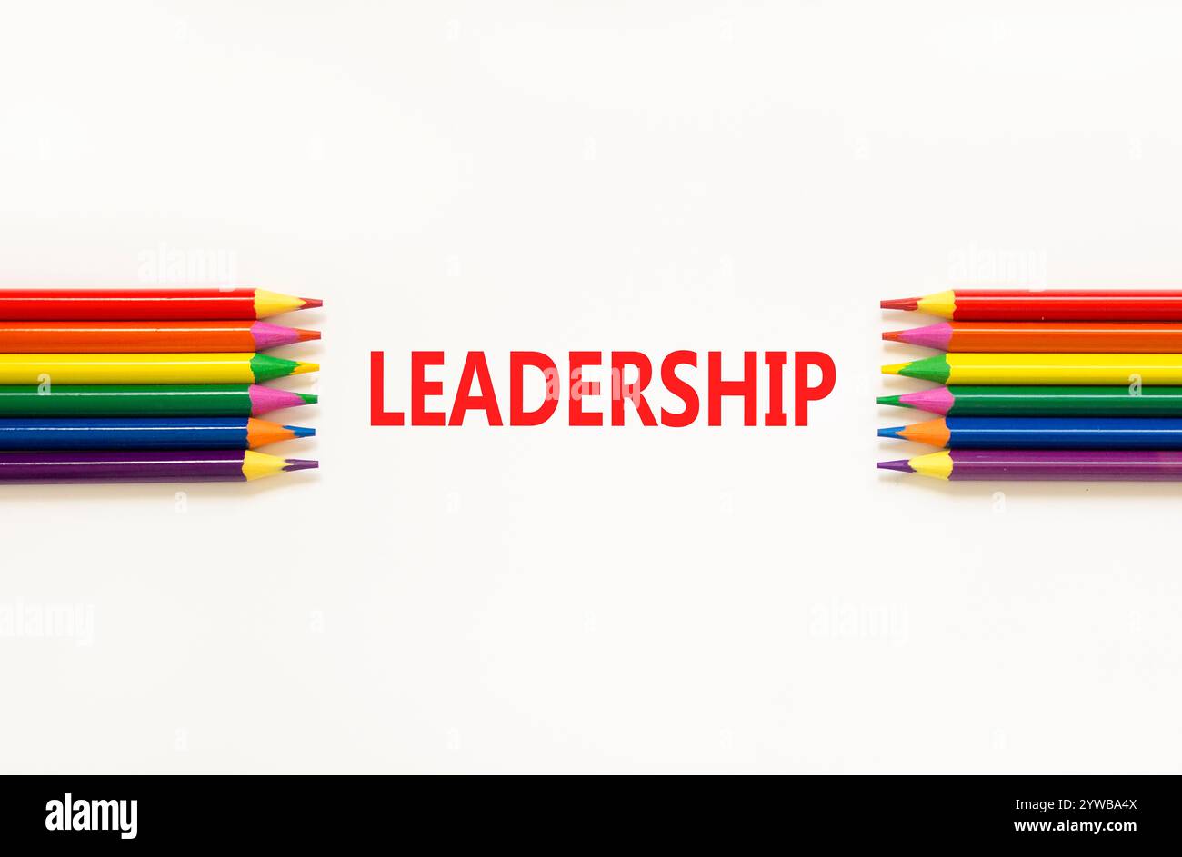 Leadership symbol. Concept word Leadership on beautiful white paper ...