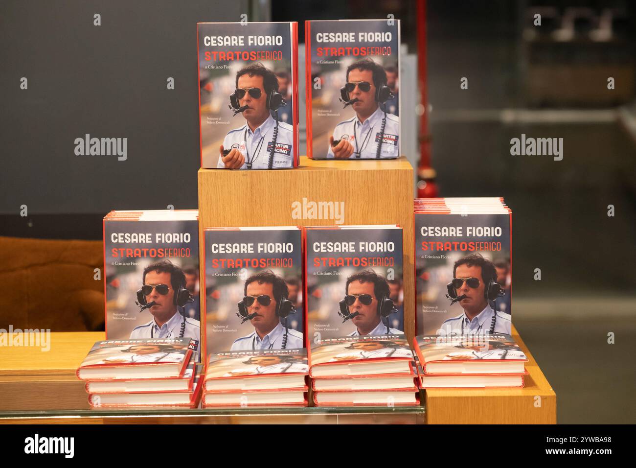Turin, Italy. 7th December, 2024. presentation of Cristiano Fiorio's ...