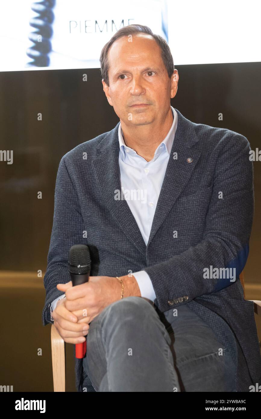 Turin, Italy. 7th December, 2024. Cristiano Fiorio attends the ...