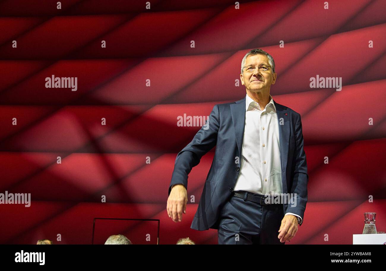 Munich, Germany. 08th Dec, 2024. Herbert HAINER, FCB president and Ex ...