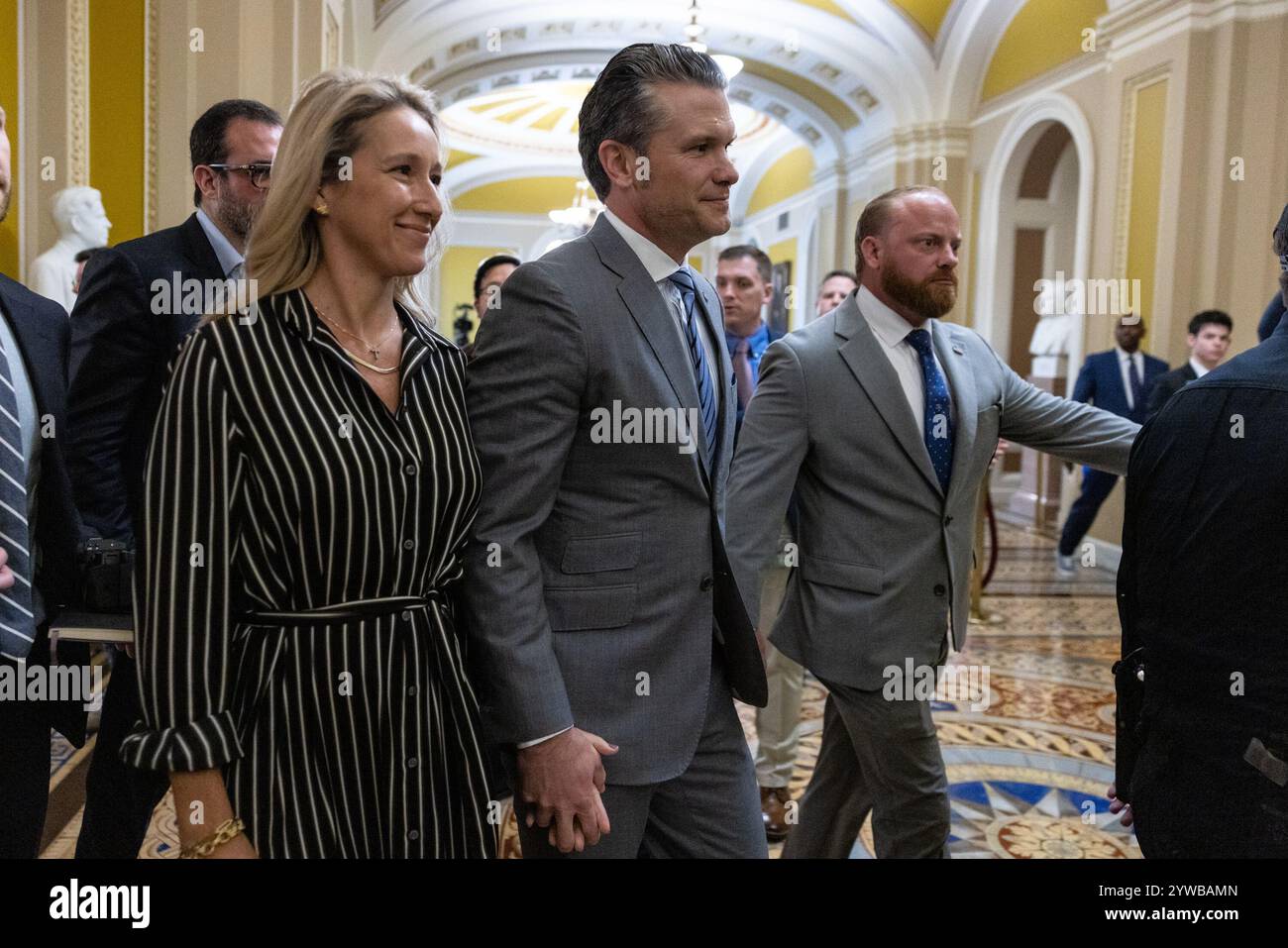 Washington, United States. 10th Dec, 2024. Secretary of Defense nominee ...