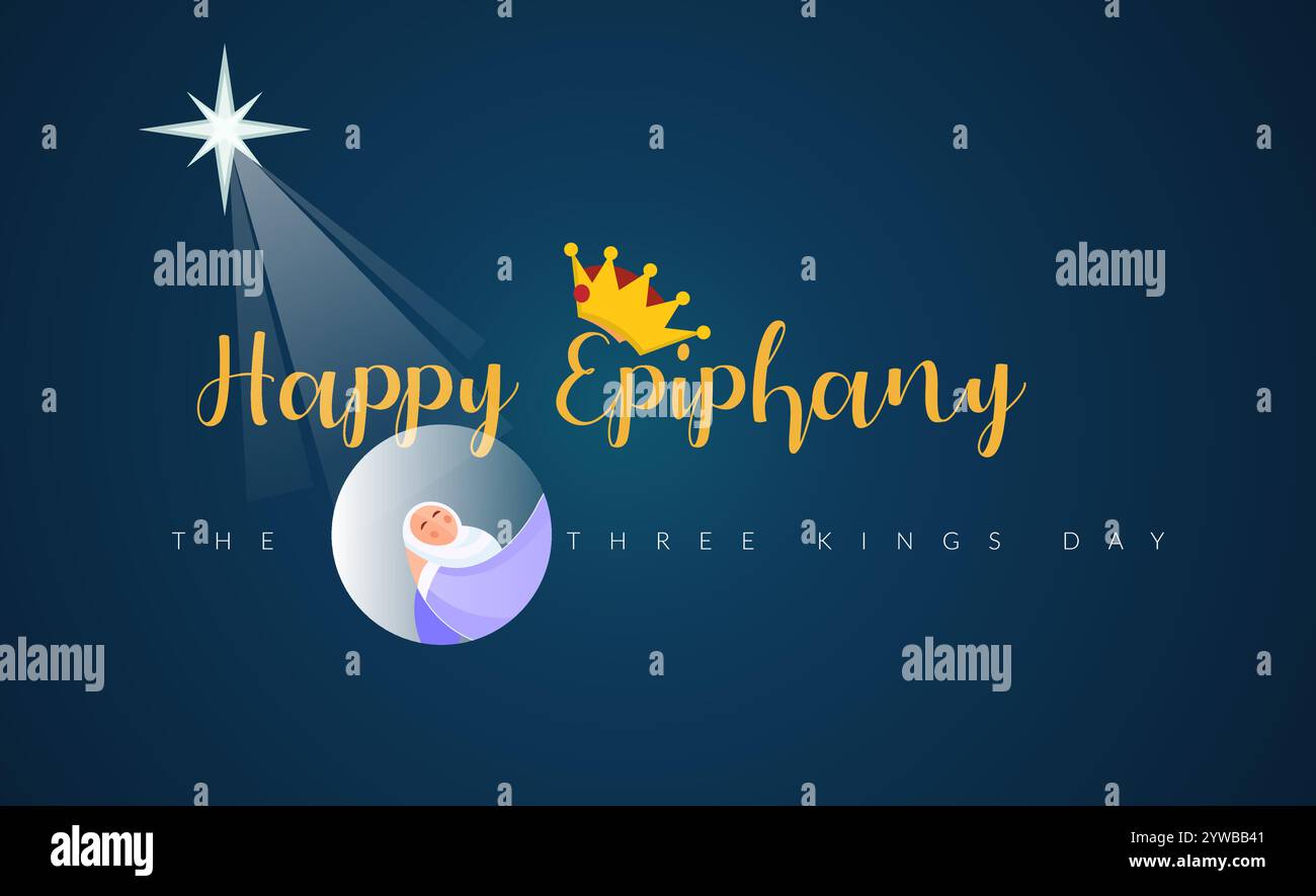 Three Kings Day - Epiphany - Stock Illustration as EPS 10 File Stock ...