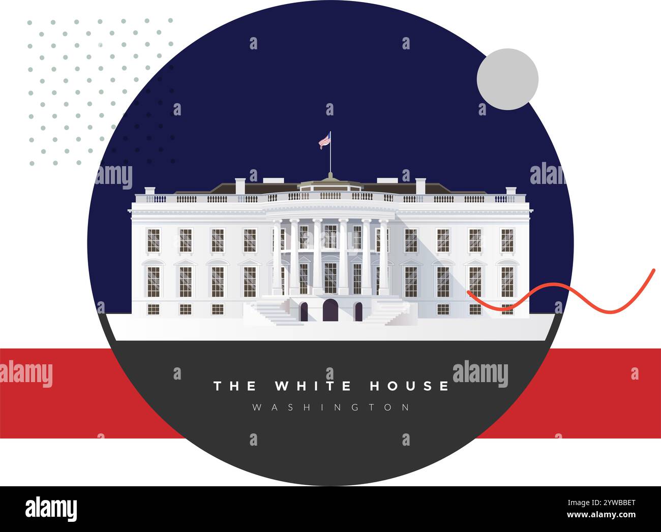 Whitehouse dc Stock Vector Images - Alamy
