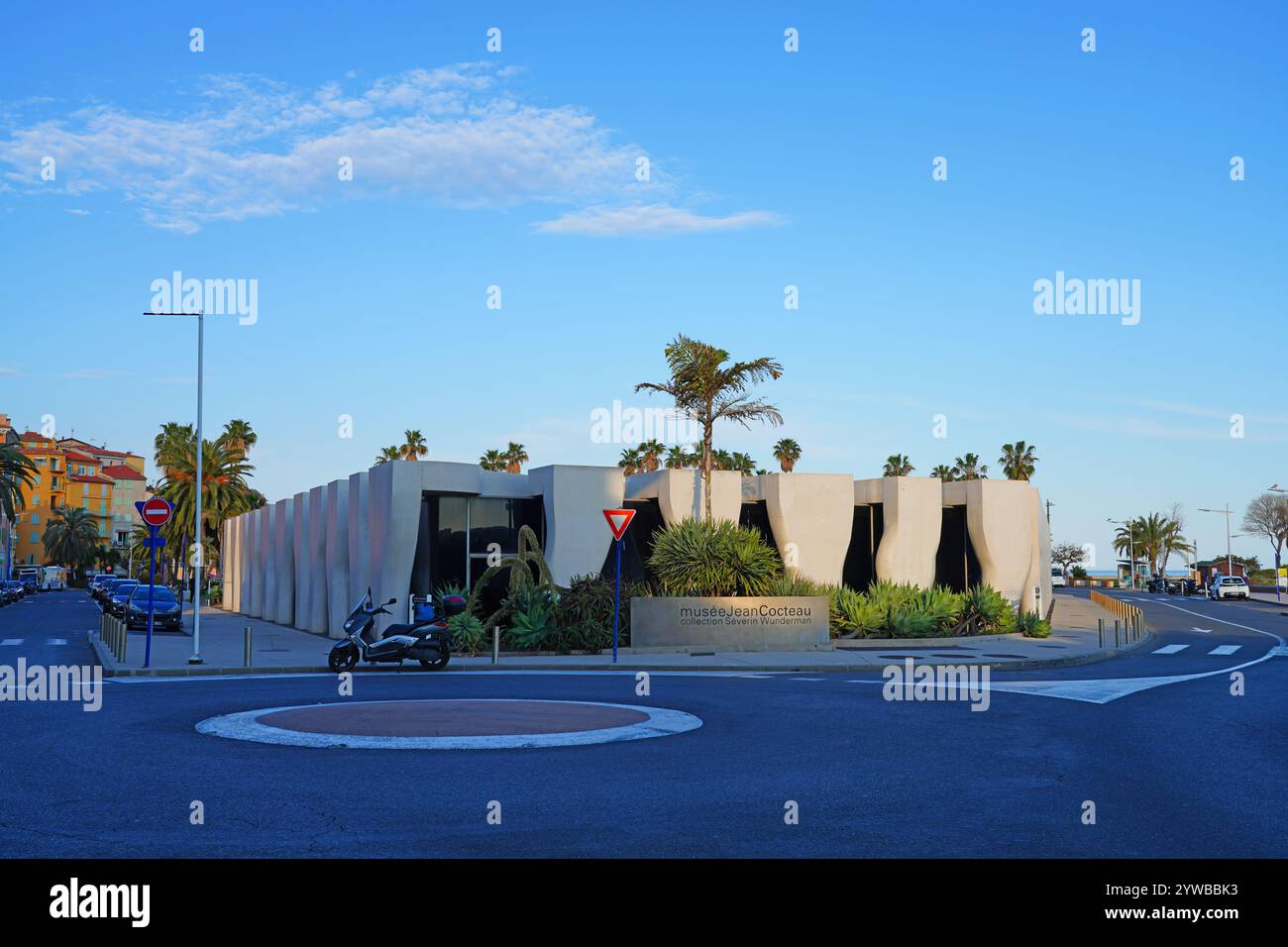 MENTON, FRANCE -25 MAY 2023- View of the Musee Jean Cocteau Séverin ...