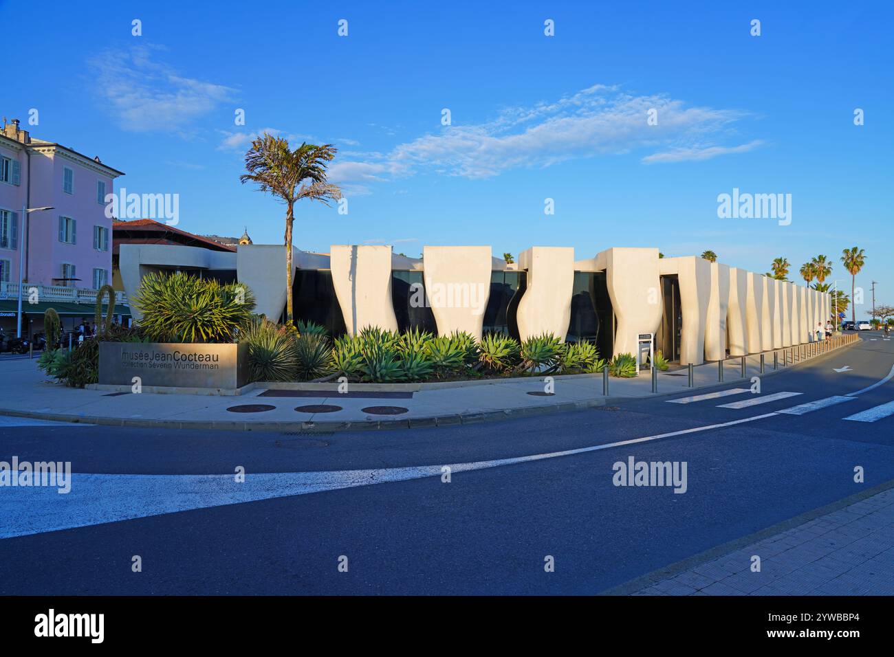 MENTON, FRANCE -25 MAY 2023- View of the Musee Jean Cocteau Séverin ...