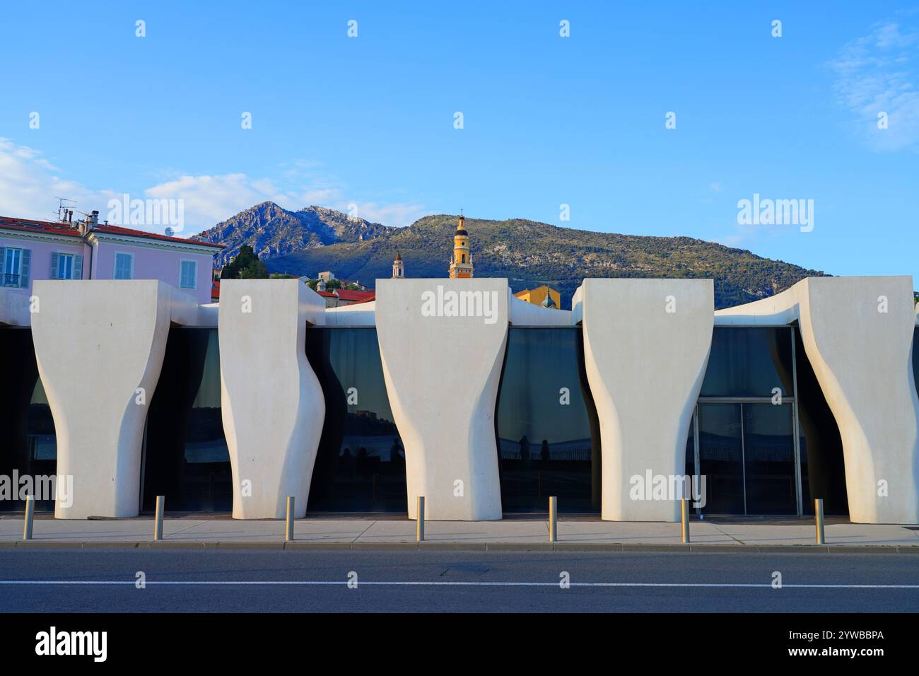 MENTON, FRANCE -25 MAY 2023- View of the Musee Jean Cocteau Séverin ...