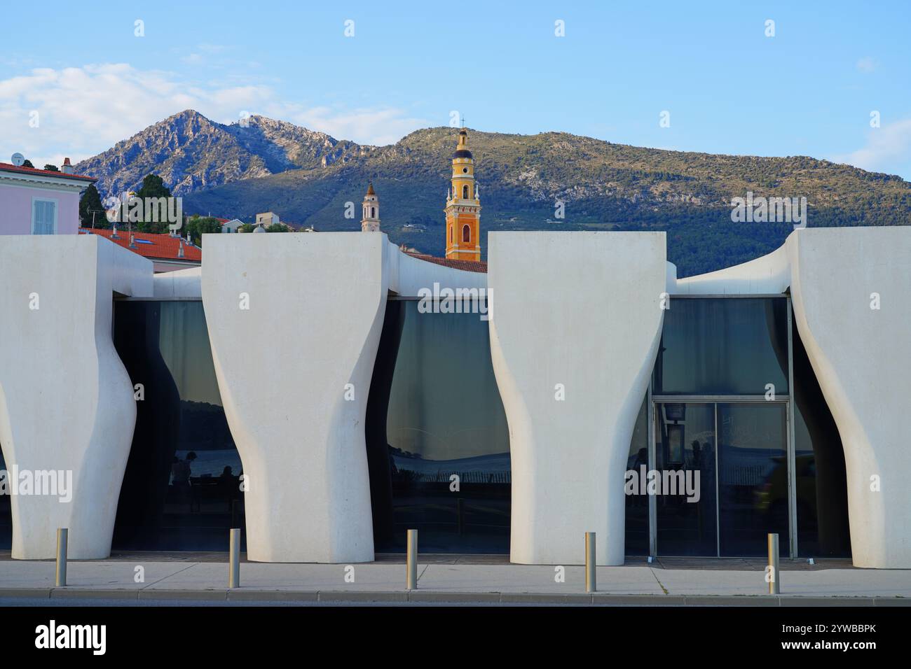 MENTON, FRANCE -25 MAY 2023- View of the Musee Jean Cocteau Séverin ...