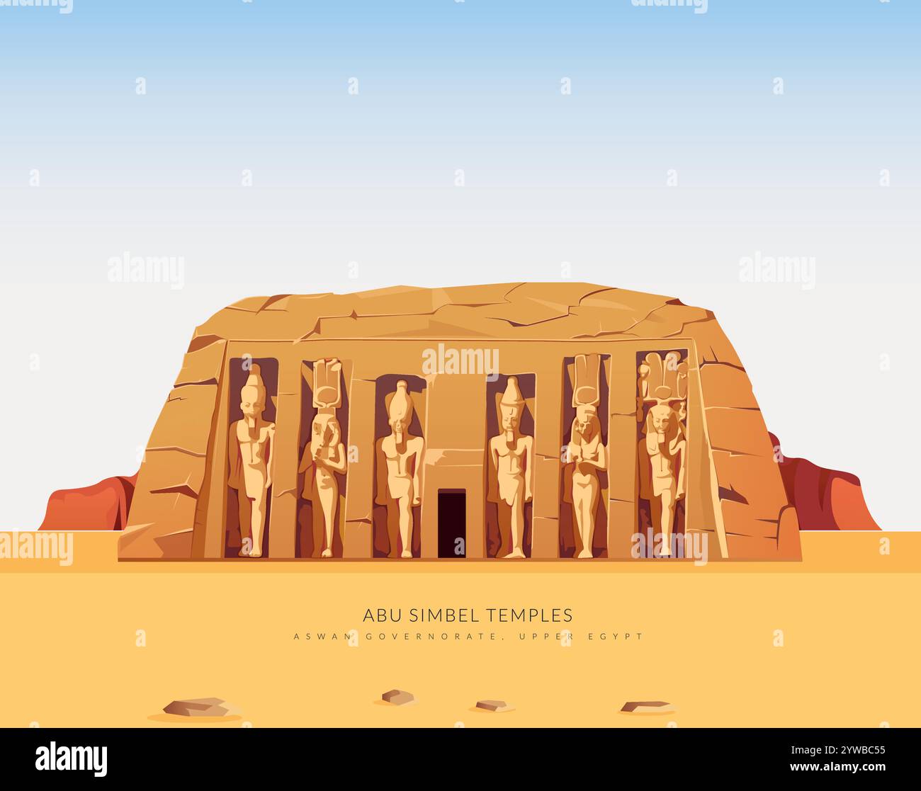 Abu Simbel, a historic site with massive rock-cut temples - Egypt ...