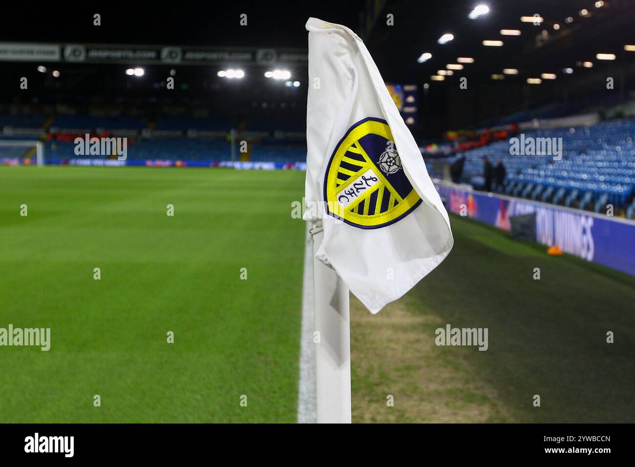 Elland Road Stadium, Leeds, England - 10th December 2024 Leeds corner ...