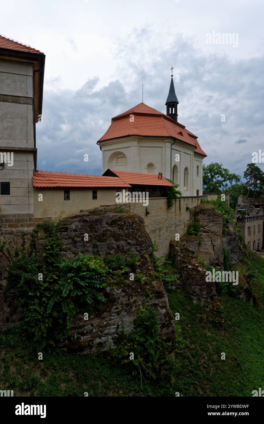 Hrad Valdštejn / Wallenstein Castle Stock Photo - Alamy