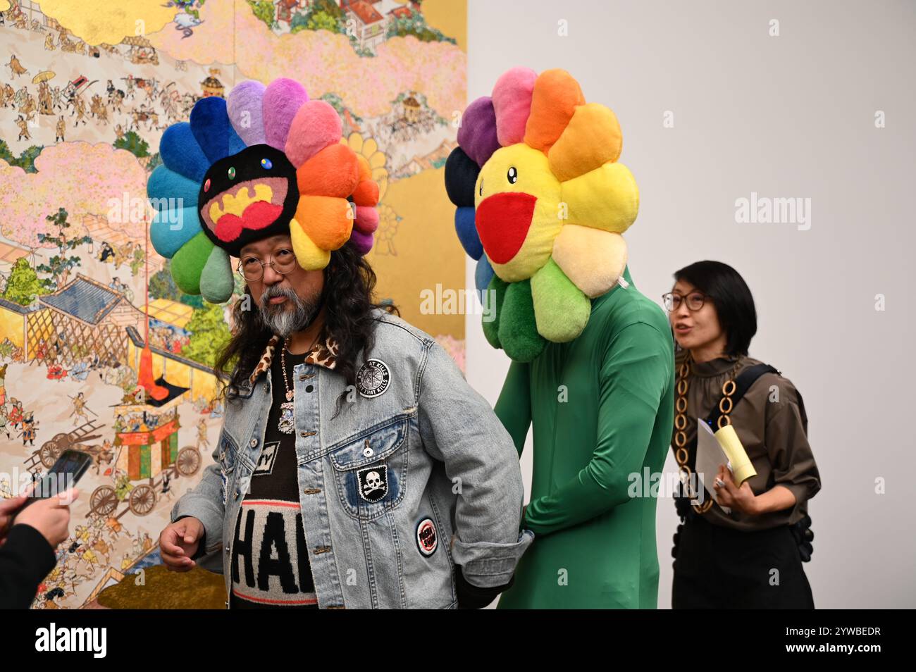 Takashi Murakami in his major new exhibition, Japanese Art History à la Takashi Murakami - his ...