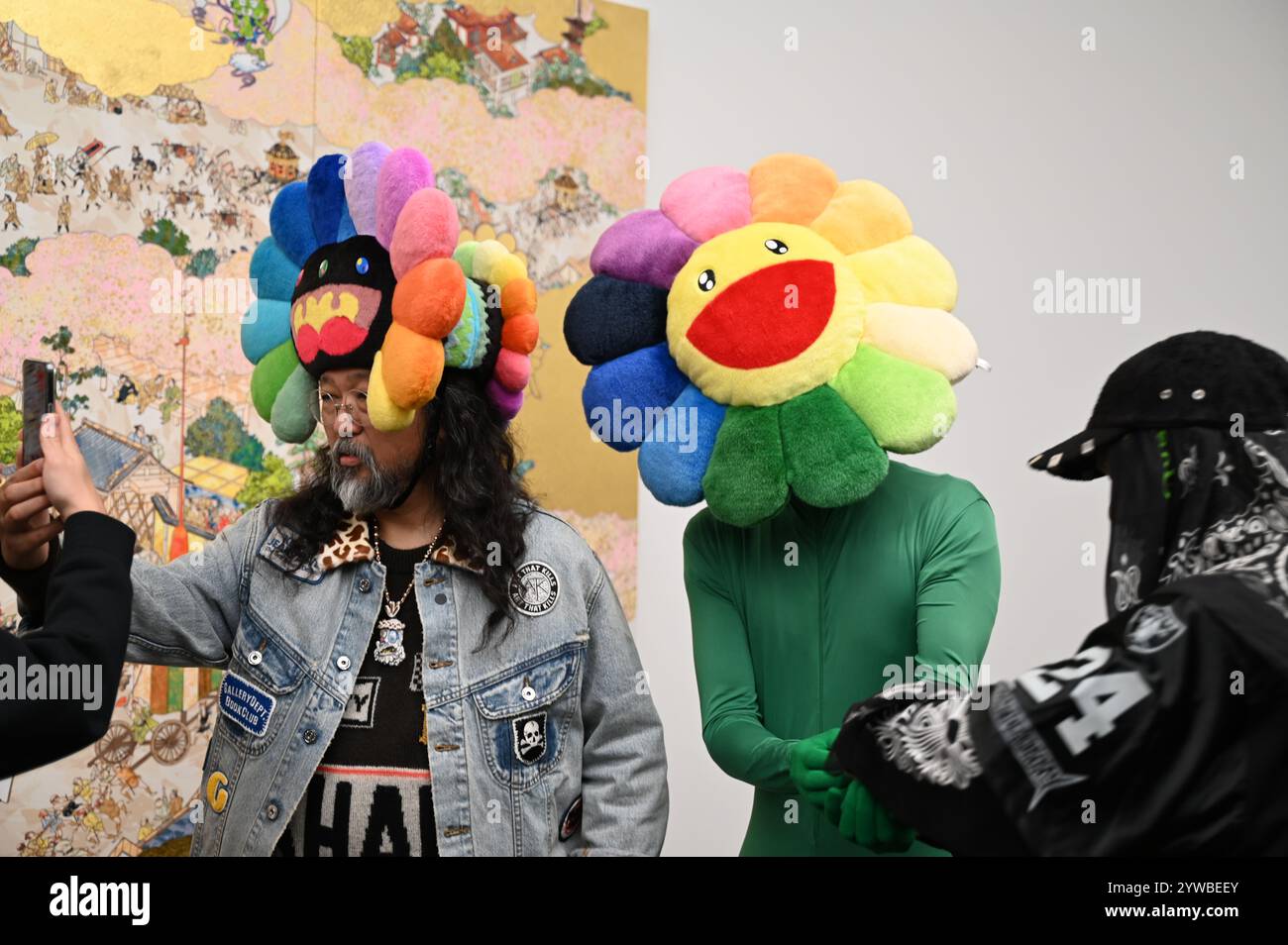 Takashi Murakami in his major new exhibition, Japanese Art History à la Takashi Murakami - his ...