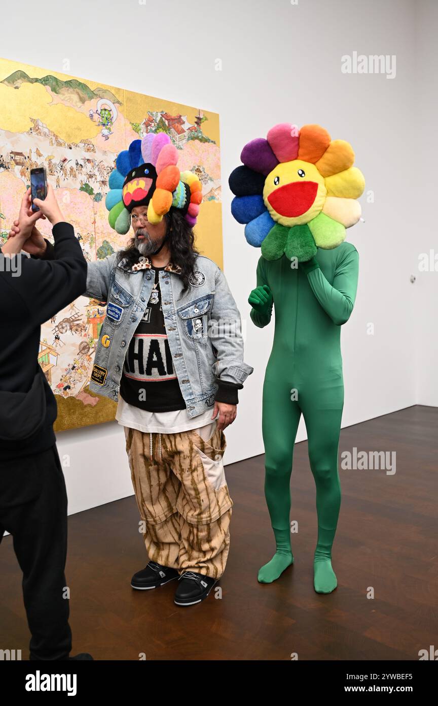 Takashi Murakami in his major new exhibition, Japanese Art History à la Takashi Murakami - his ...