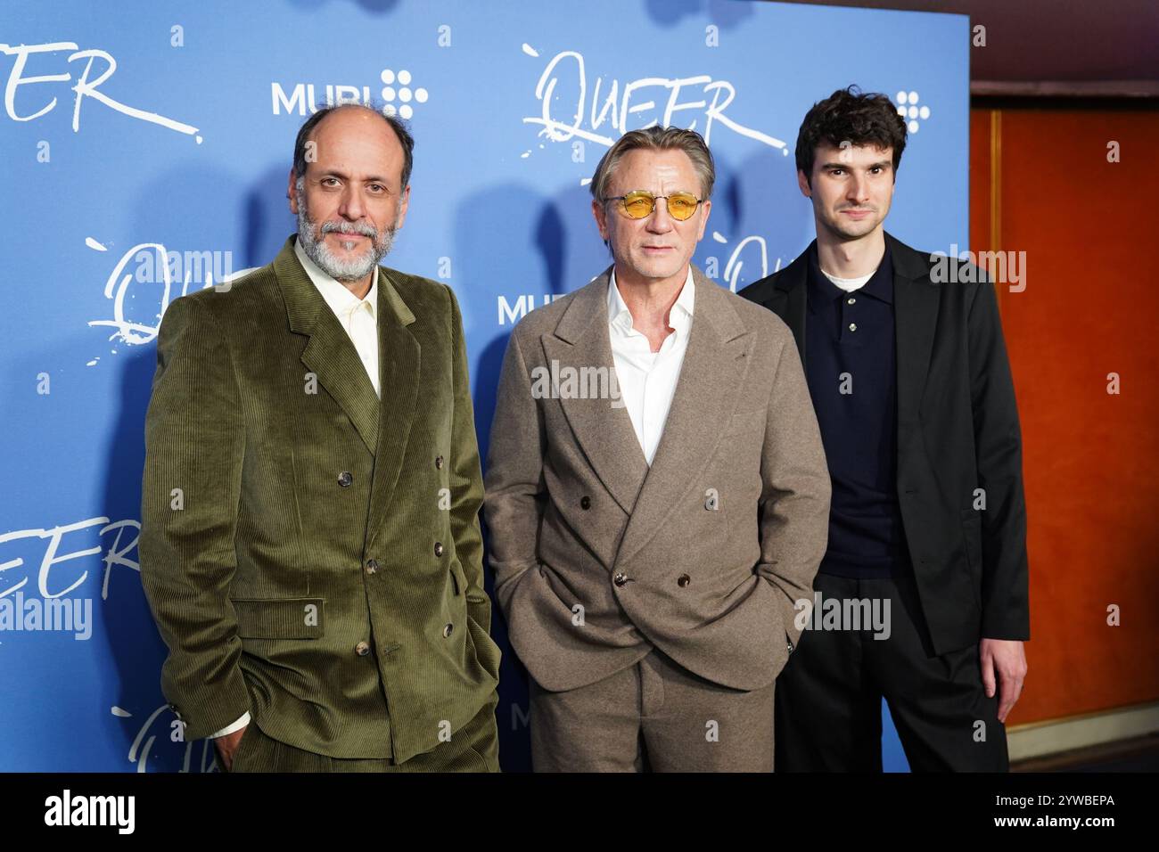 (left-right) Luca Guadagnino, Daniel Craig and Justin Kuritzkes ...