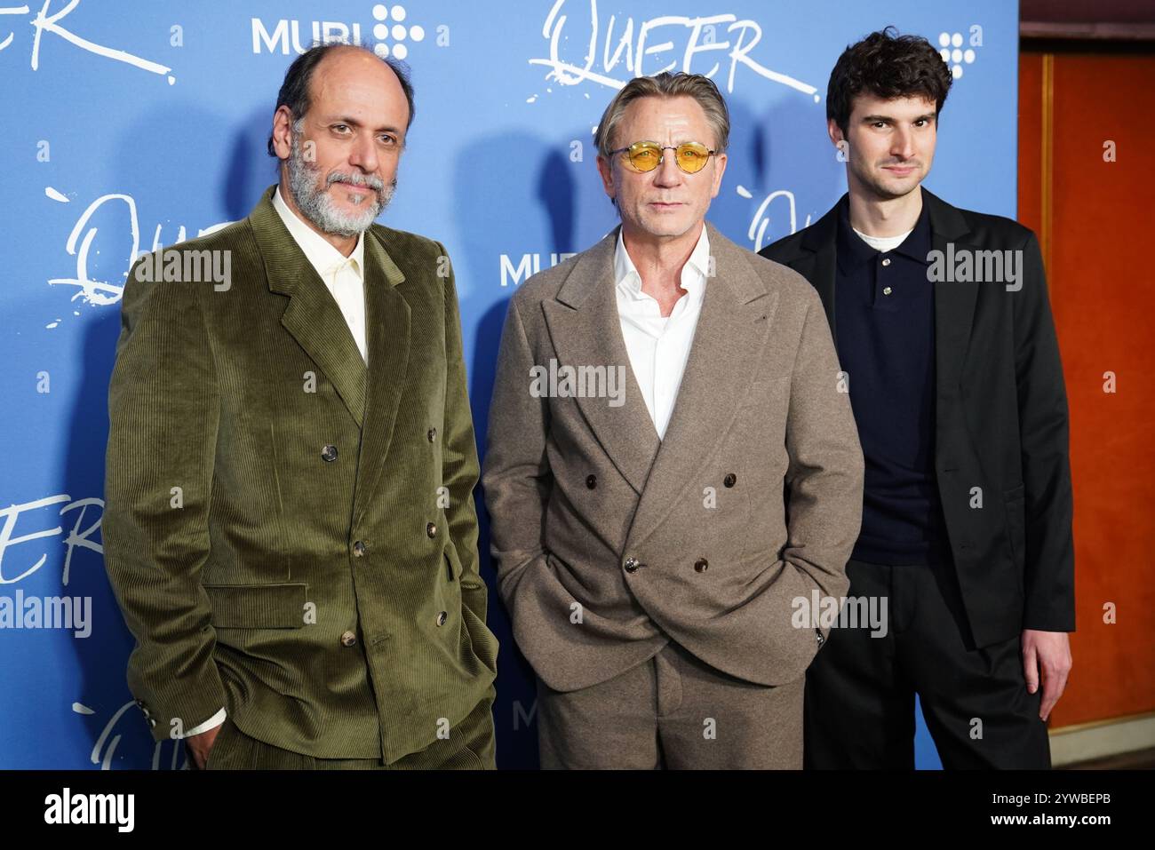 (left-right) Luca Guadagnino, Daniel Craig and Justin Kuritzkes ...