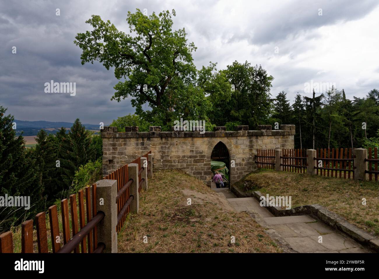 Hrad Valdštejn / Wallenstein Castle Stock Photo - Alamy