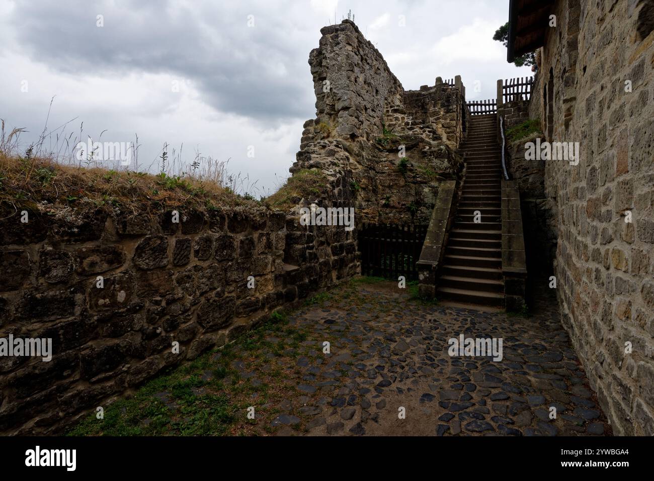 Hrad Valdštejn / Wallenstein Castle Stock Photo - Alamy