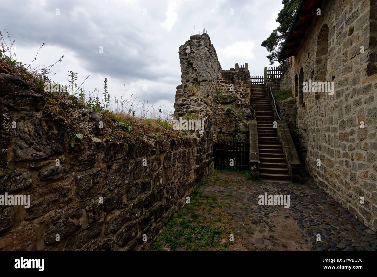 Hrad Valdštejn / Wallenstein Castle Stock Photo - Alamy