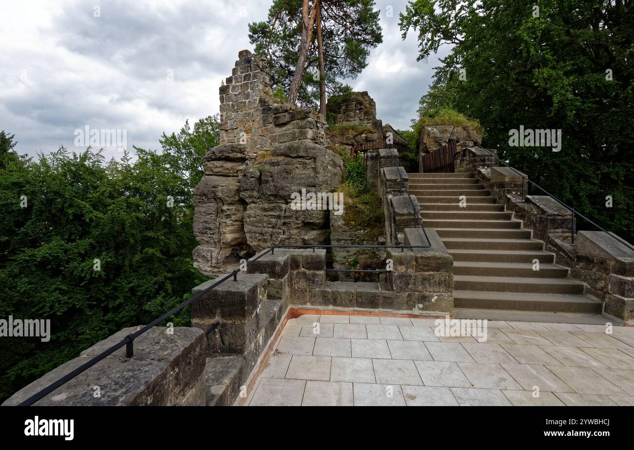 Hrad Valdštejn / Wallenstein Castle Stock Photo - Alamy