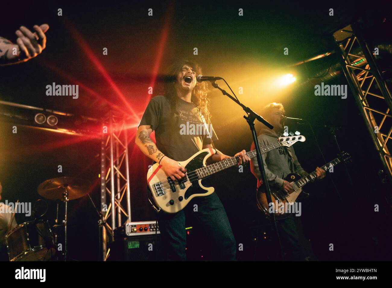 Malmö, Sweden. 21st, November 2024. The English rock band Chubby and ...