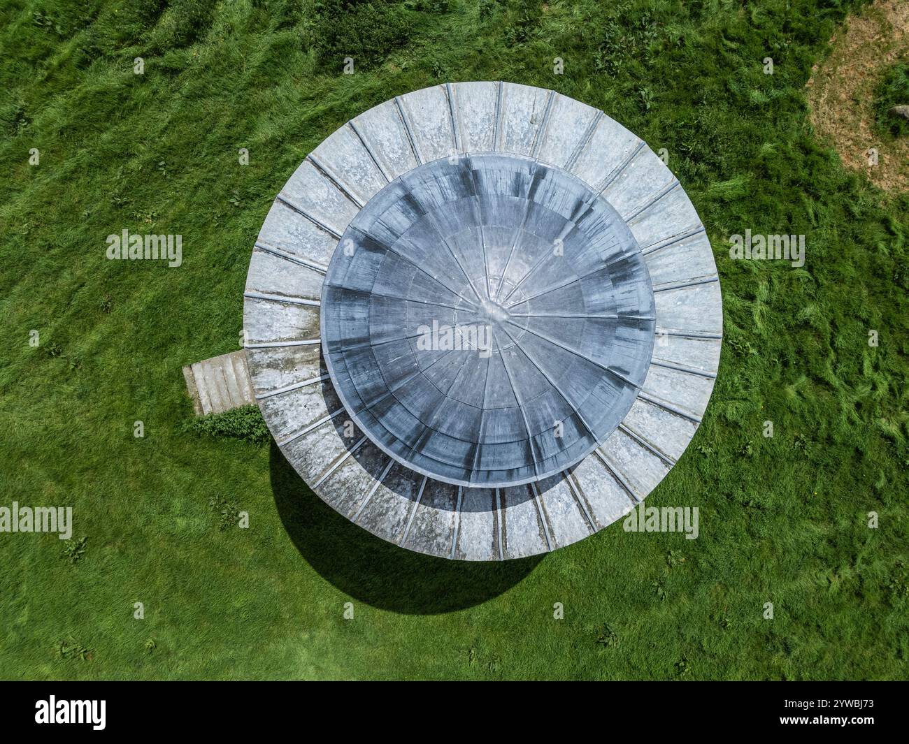 John Fuller's Rotunda Temple, Brightling Park, East Sussex Stock Photo ...