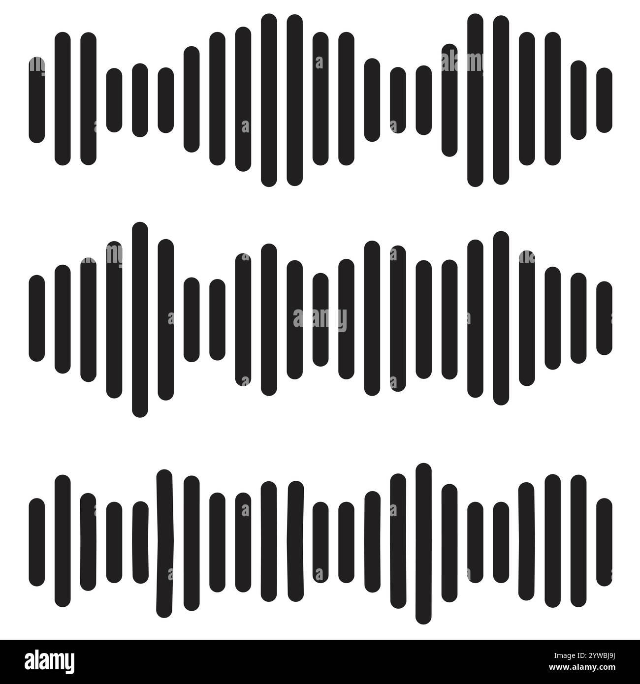 Voice waveform message playback hi-res stock photography and images - Alamy