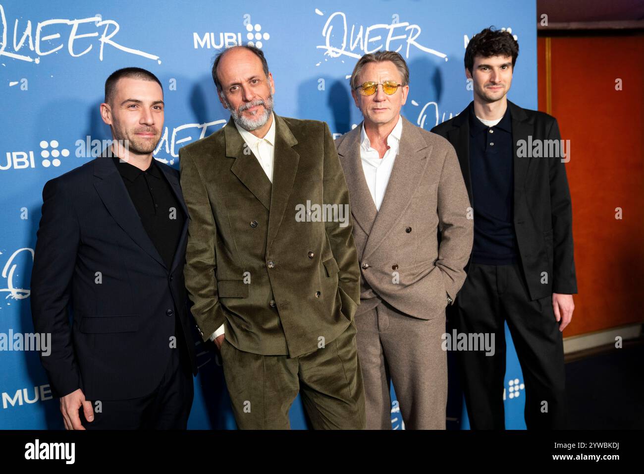 (left-right) Luca Guadagnino, Daniel Craig and Justin Kuritzkes ...