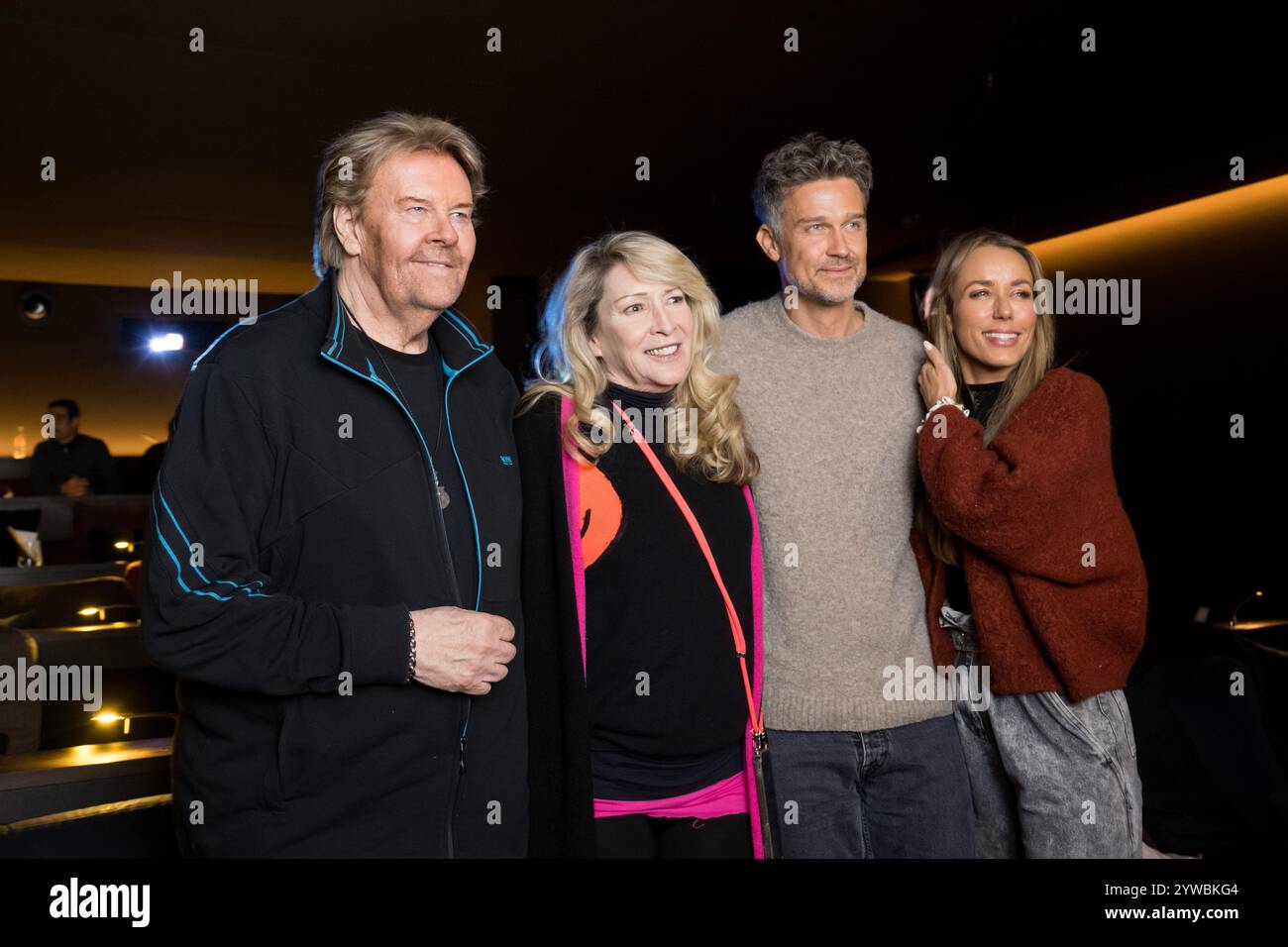 Munich, Germany. 10th Dec, 2024. Singer Howard Carpendale (l-r), his ...