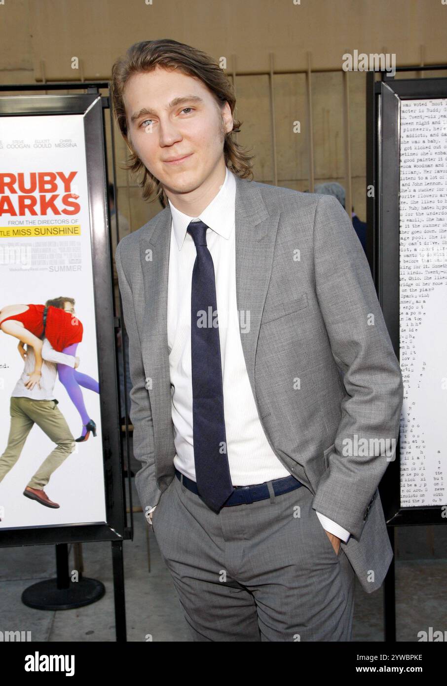 Paul Dano at the Los Angeles premiere of 'Ruby Sparks' held at the ...