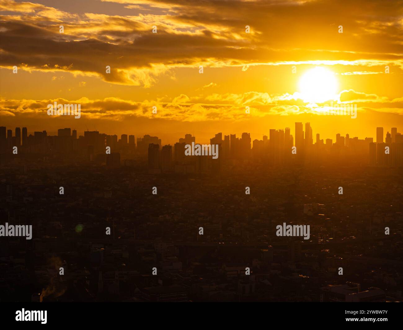 Philippines manila citys aerial view hi-res stock photography and ...