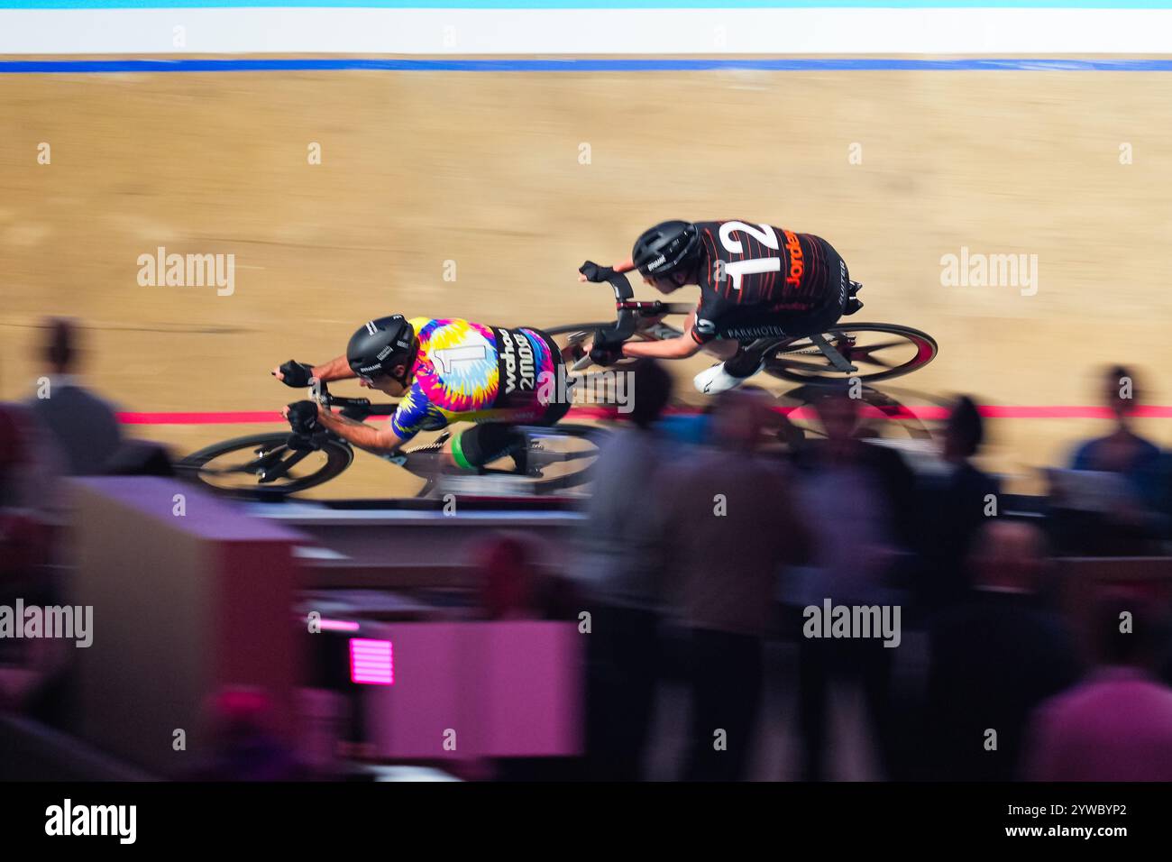 Rotterdam - Team 1 and 12 during the Wieler zesdaagse Rotterdam at Ahoy ...