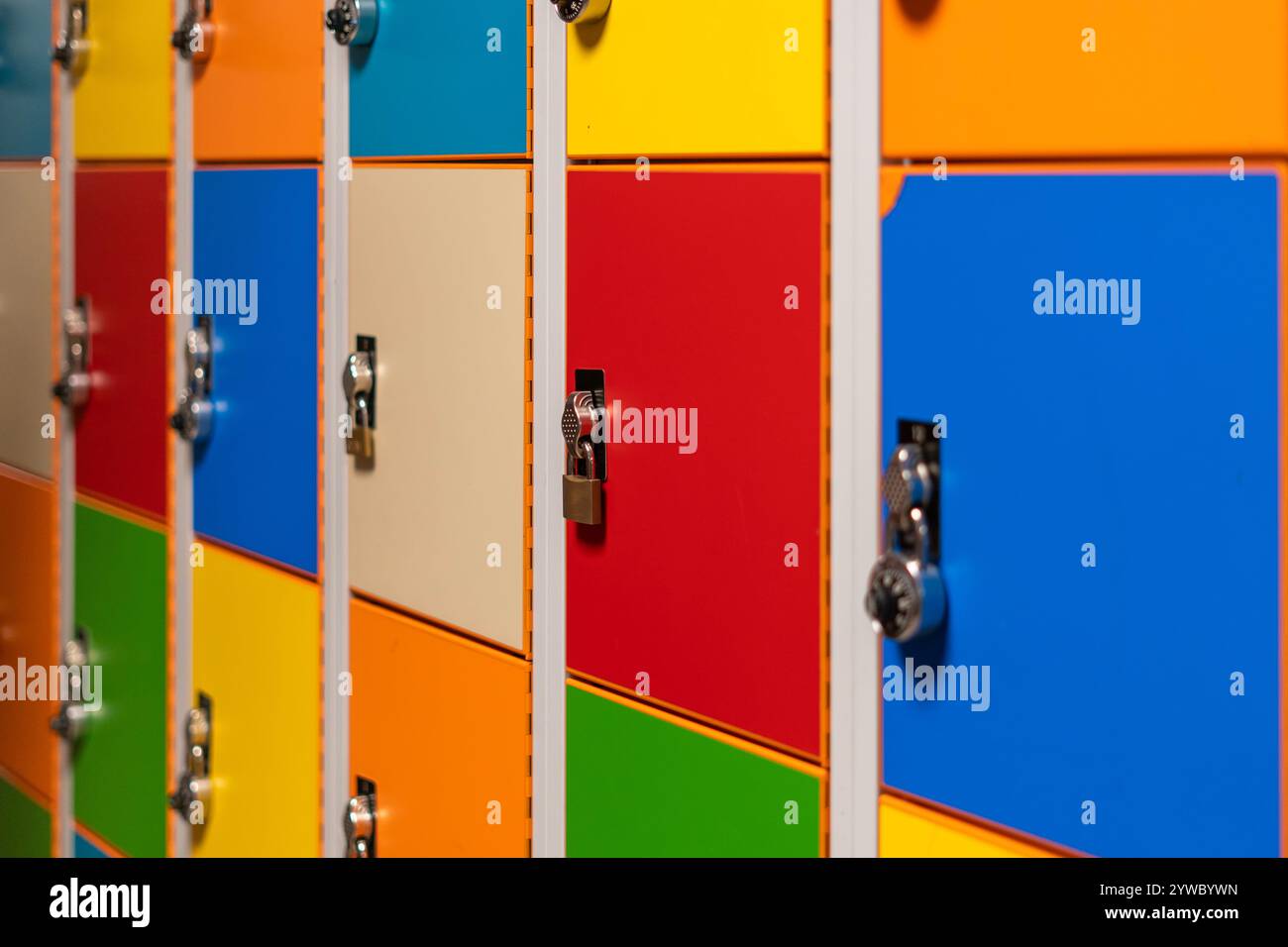 Colorful school building hi-res stock photography and images - Alamy