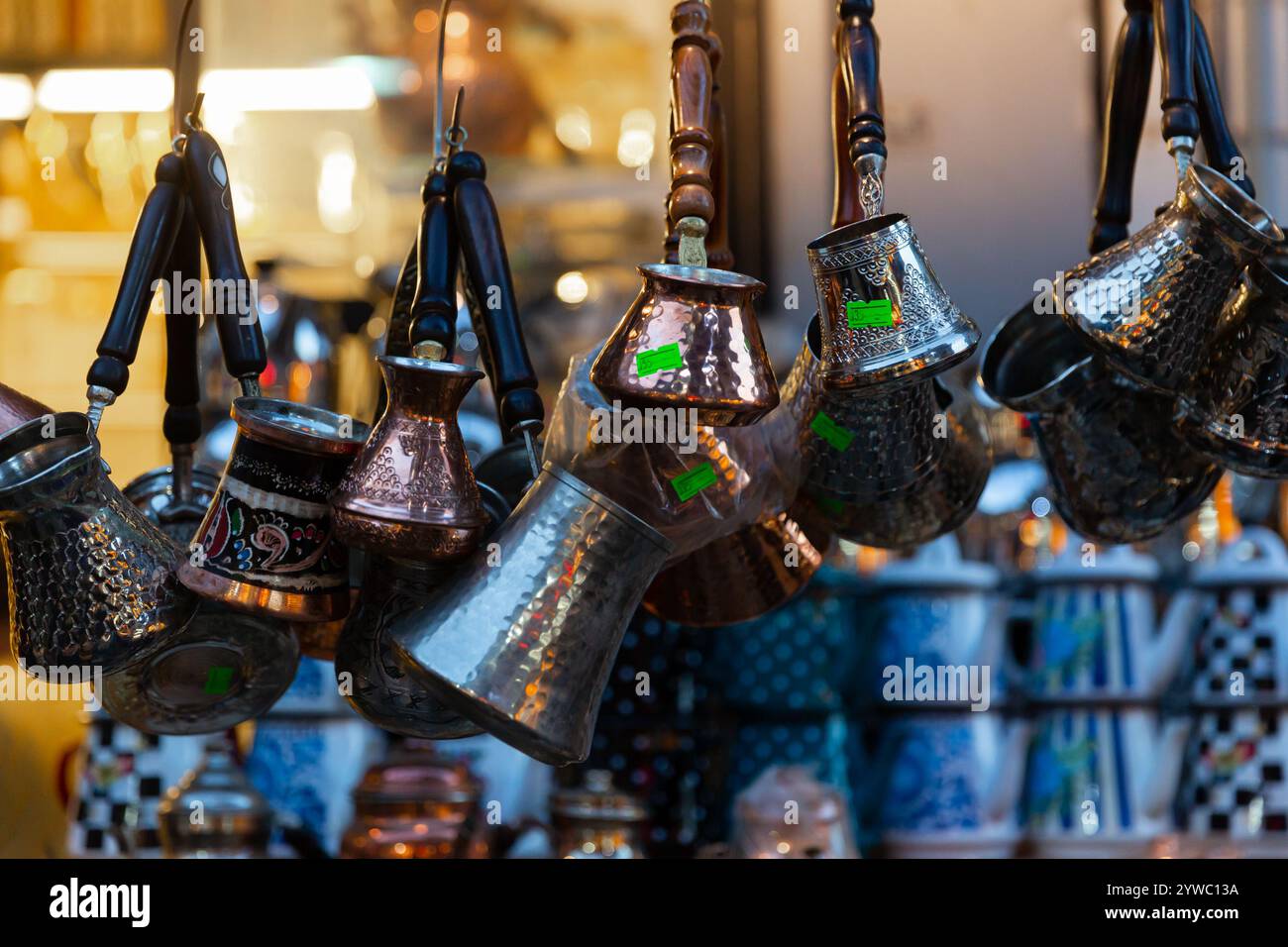 Traditional turkish cezve Stock Photo - Alamy