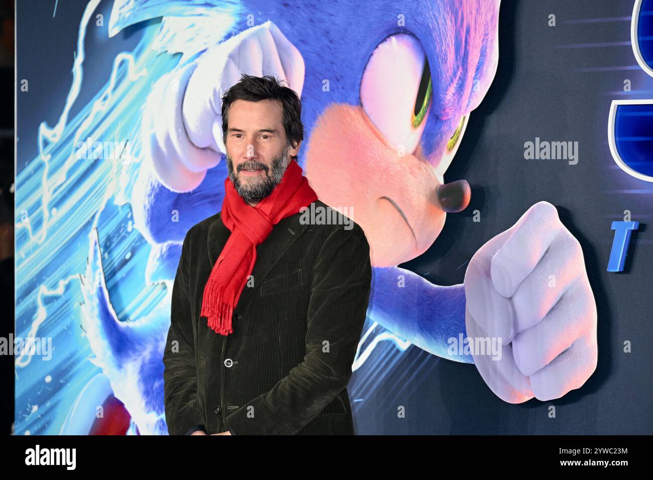 London, UK. Keanu Reeves. Sonic The Hedgehog 3 - UK Premiere, Cineworld ...