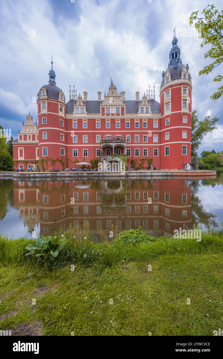 Bad Muskau, Germany - May 3 2024: Beautiful and majestic Hermann von ...