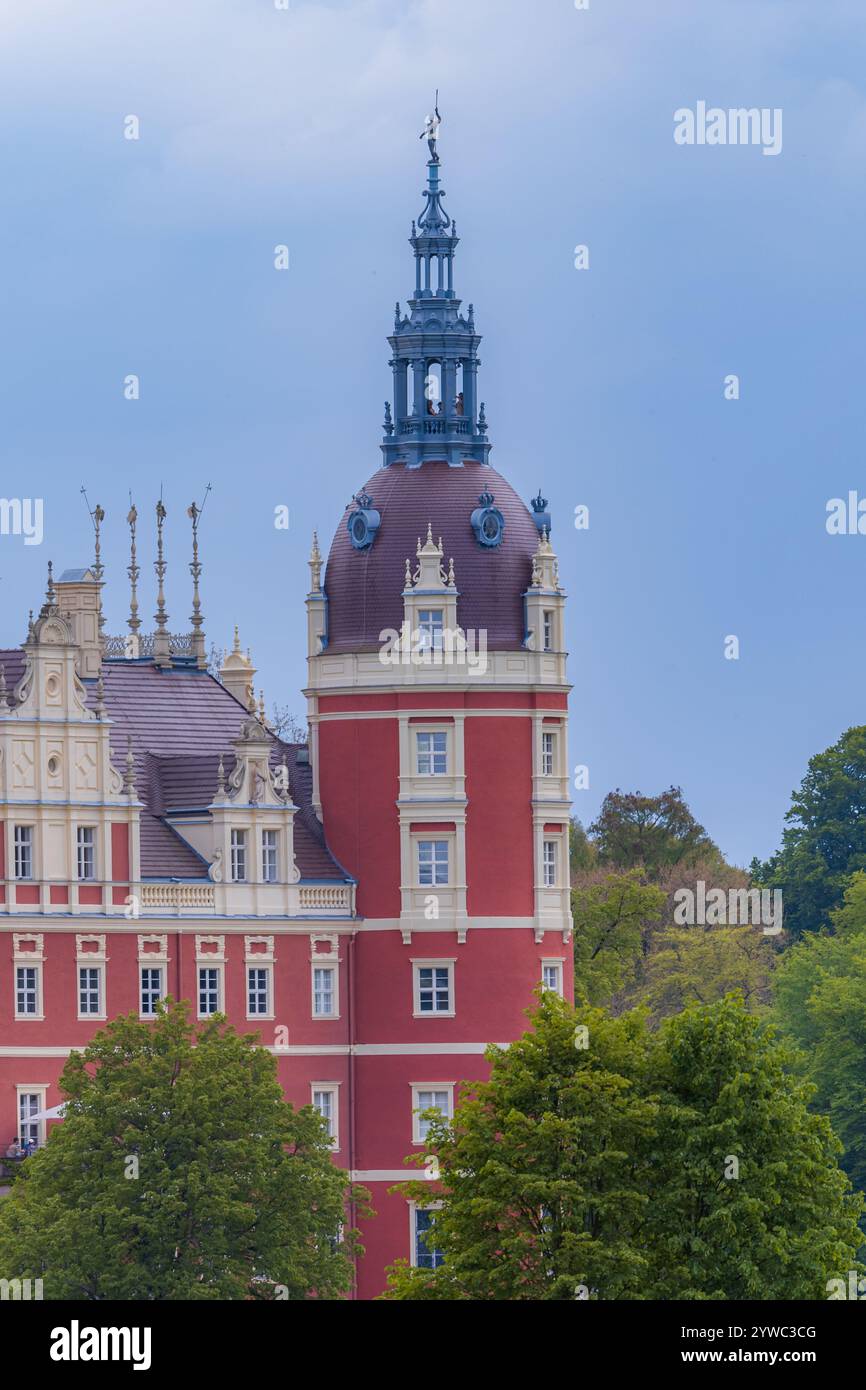 Bad Muskau, Germany - May 3 2024: Beautiful and majestic Hermann von ...