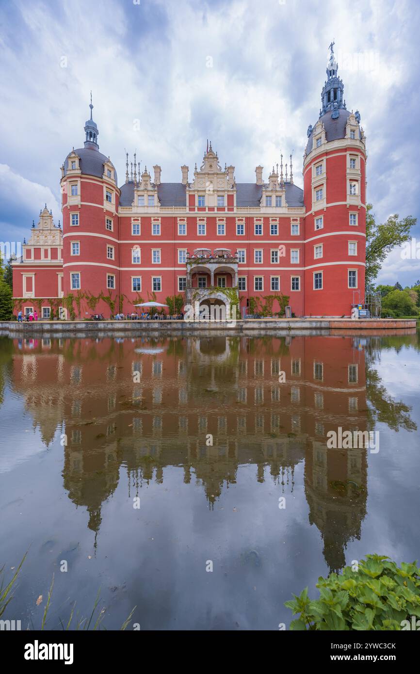 Bad Muskau, Germany - May 3 2024: Beautiful and majestic Hermann von ...