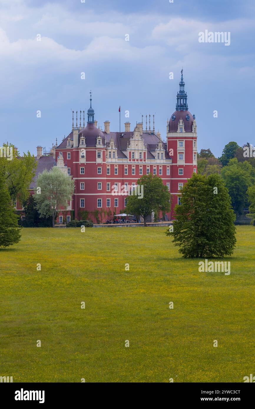 Bad Muskau, Germany - May 3 2024: Beautiful and majestic Hermann von ...