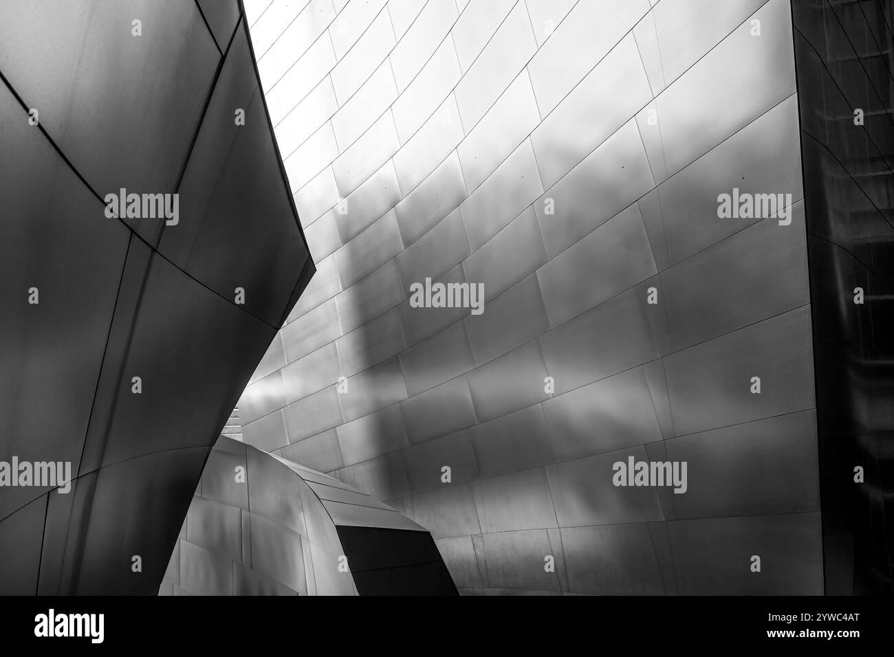 Fluid architectural curves form a unique composition, harmonizing with ...