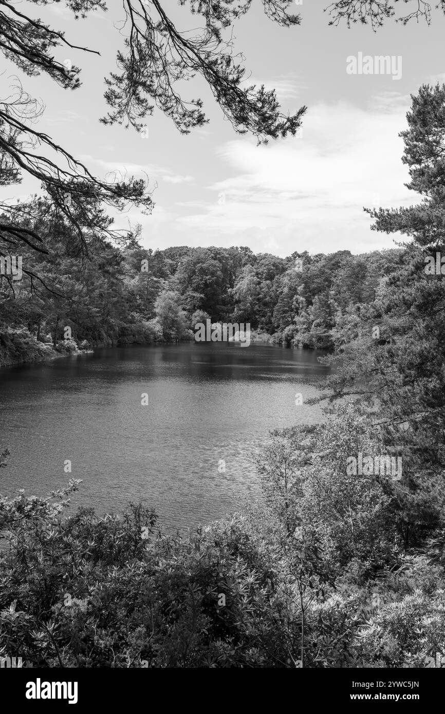 Photo of the Blue Pool in Dorset Stock Photo - Alamy
