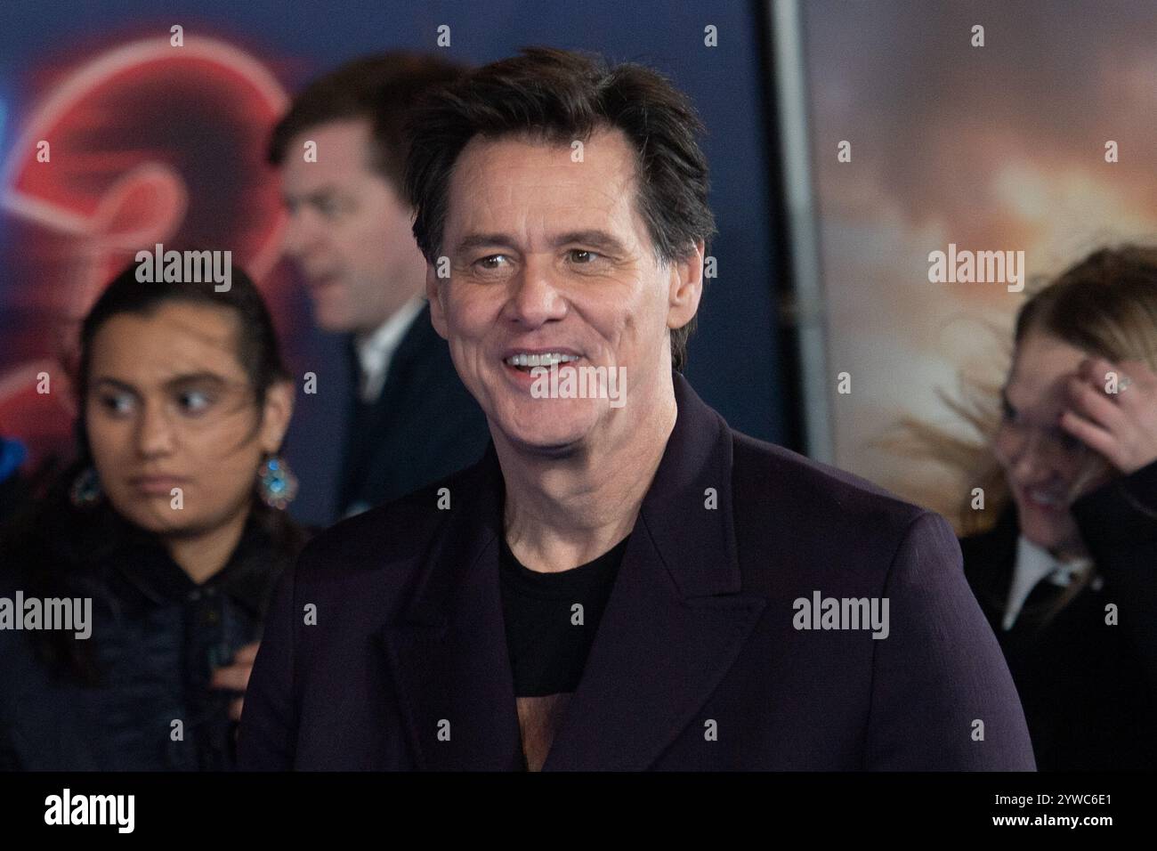 London, UK. 10 Dec, 2024. Pictured: Jim Carrey attends The UK Premiere ...