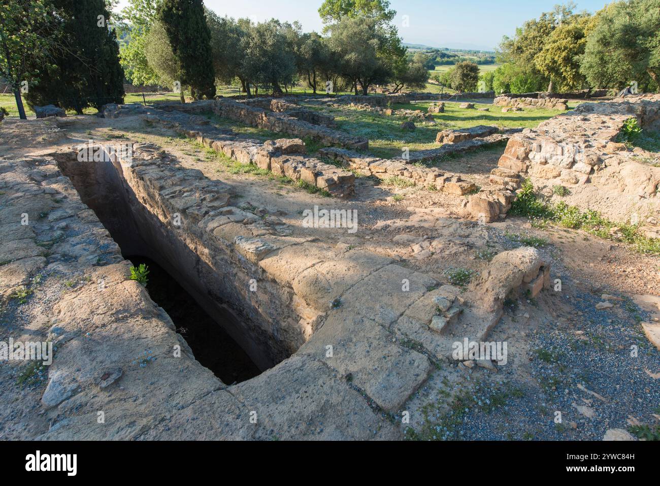 Archaeological site of Ullastret, a pre-roman settlement in ...