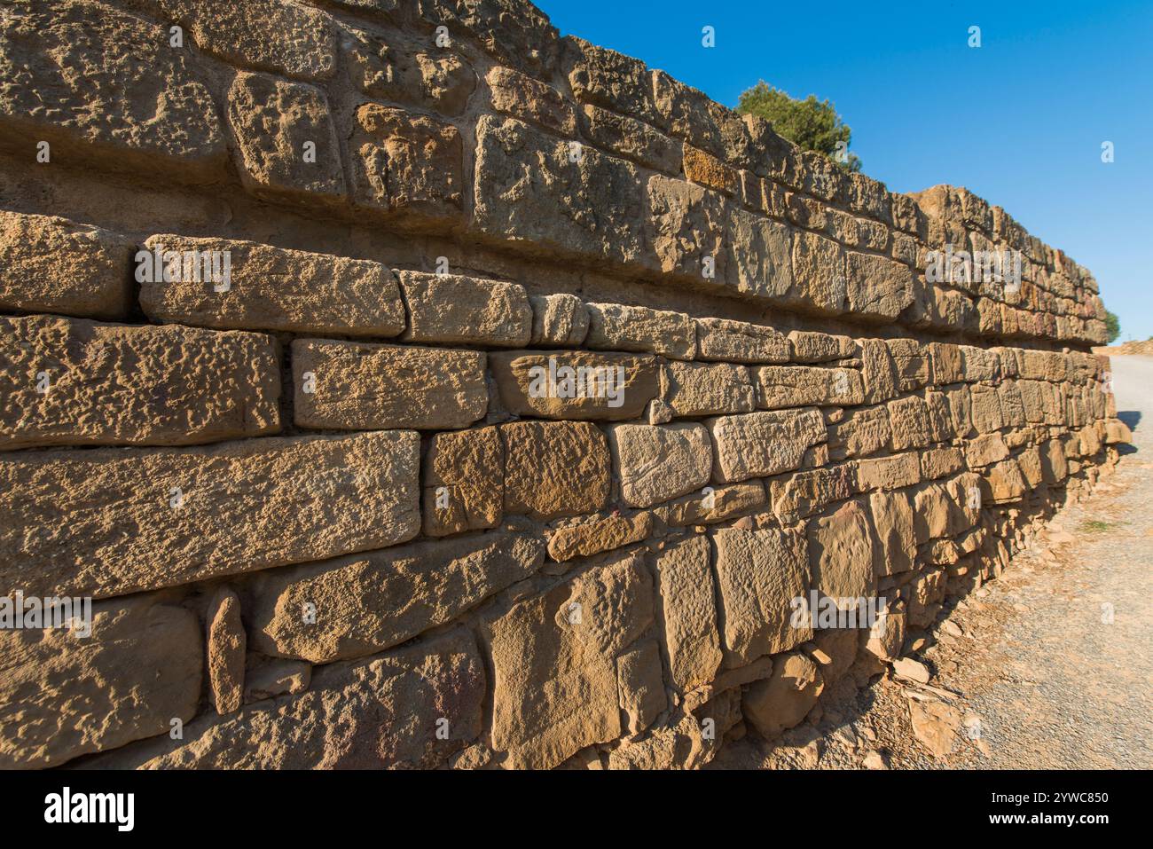 Archaeological site of Ullastret, a pre-roman settlement in ...