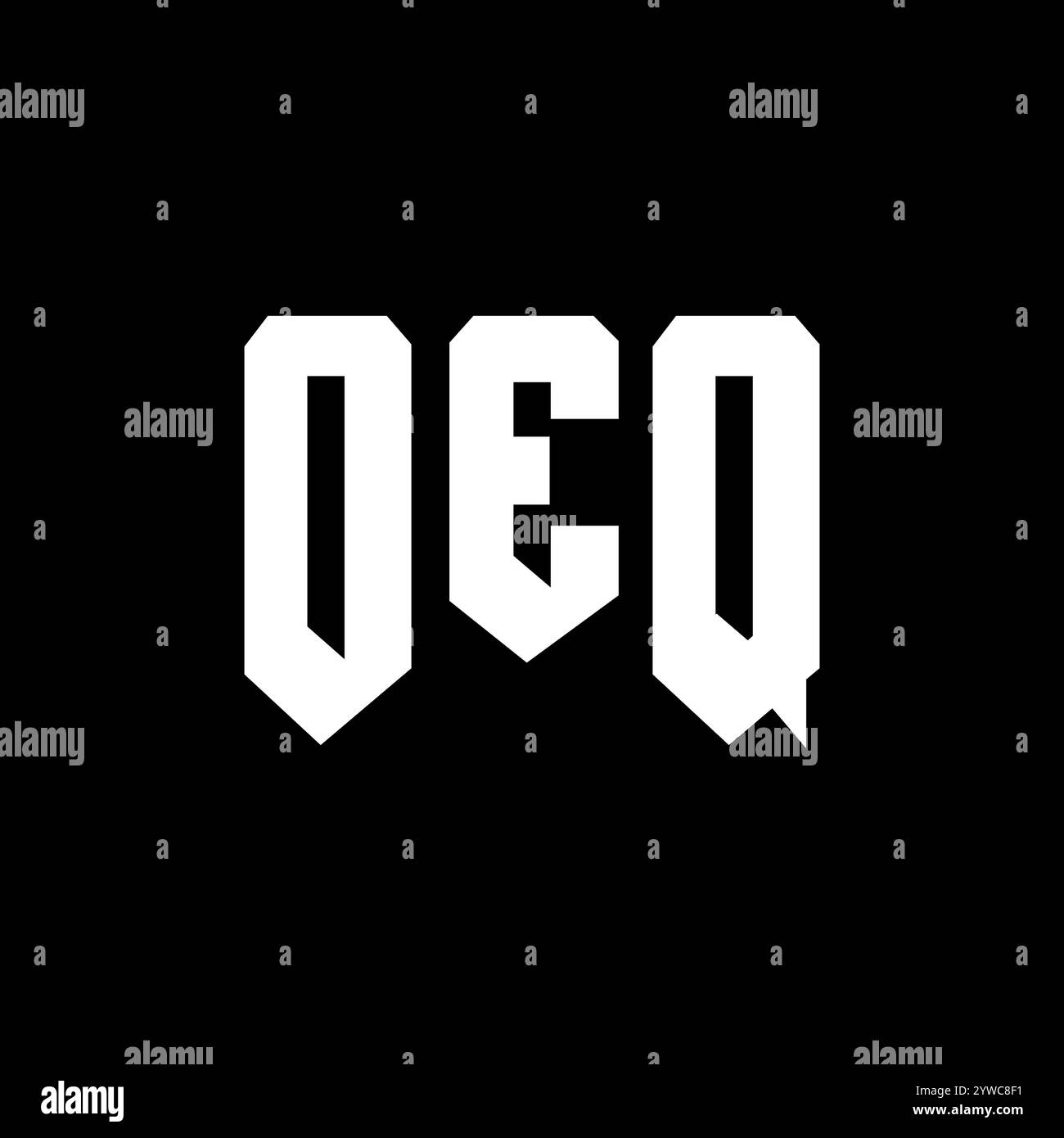 Oeq icon Stock Vector Images - Alamy