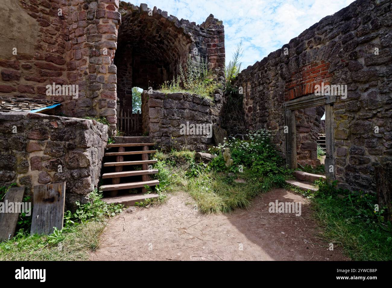 Zřícenina hradu Pecka / Pecka Castle Ruins Stock Photo - Alamy